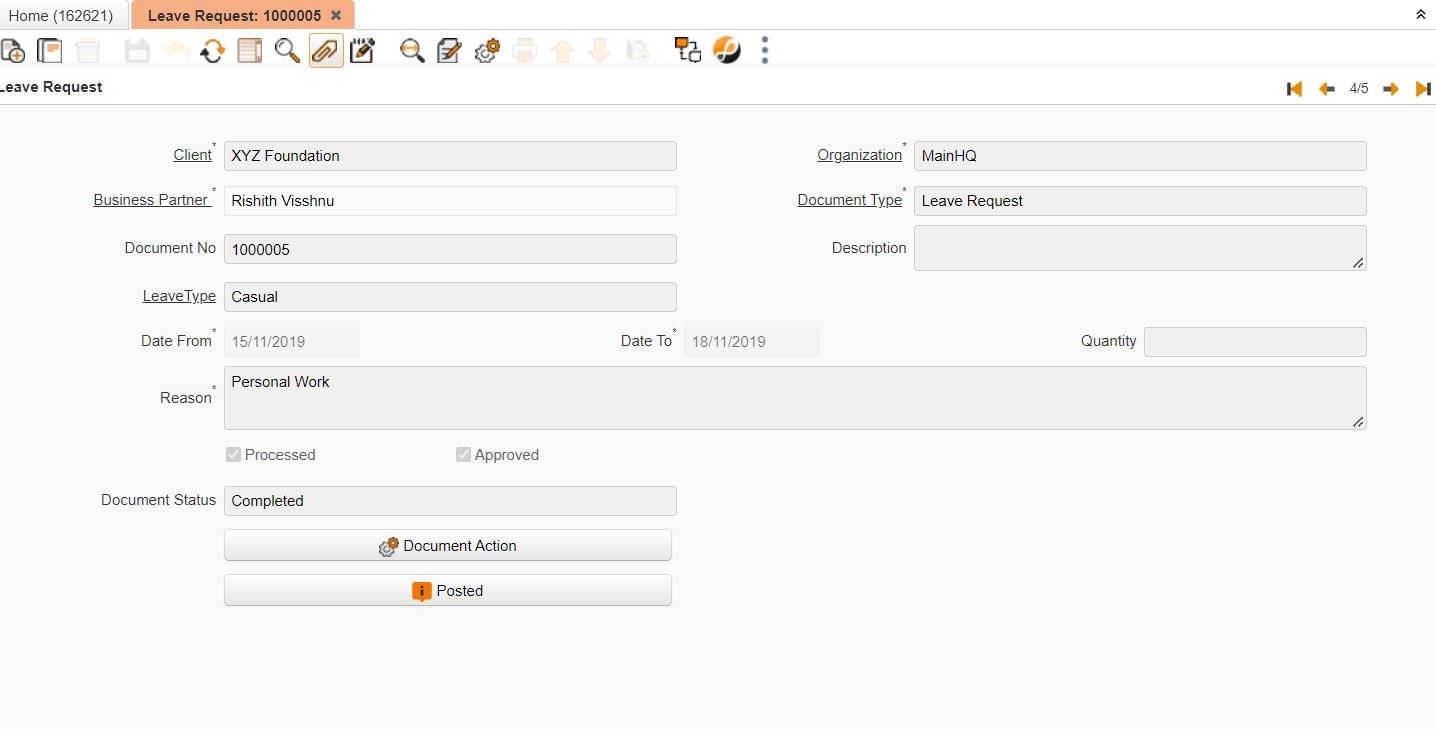 Leave Request | Konnect ERP Help